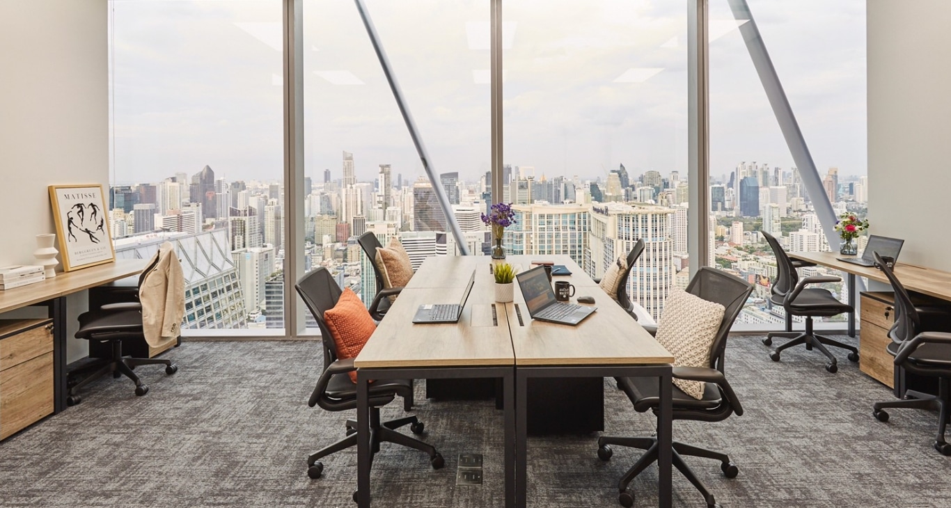 ออฟฟิศให้เช่า ตกแต่งพร้อมใช้ สำหรับ 2-20 คน | JustCo